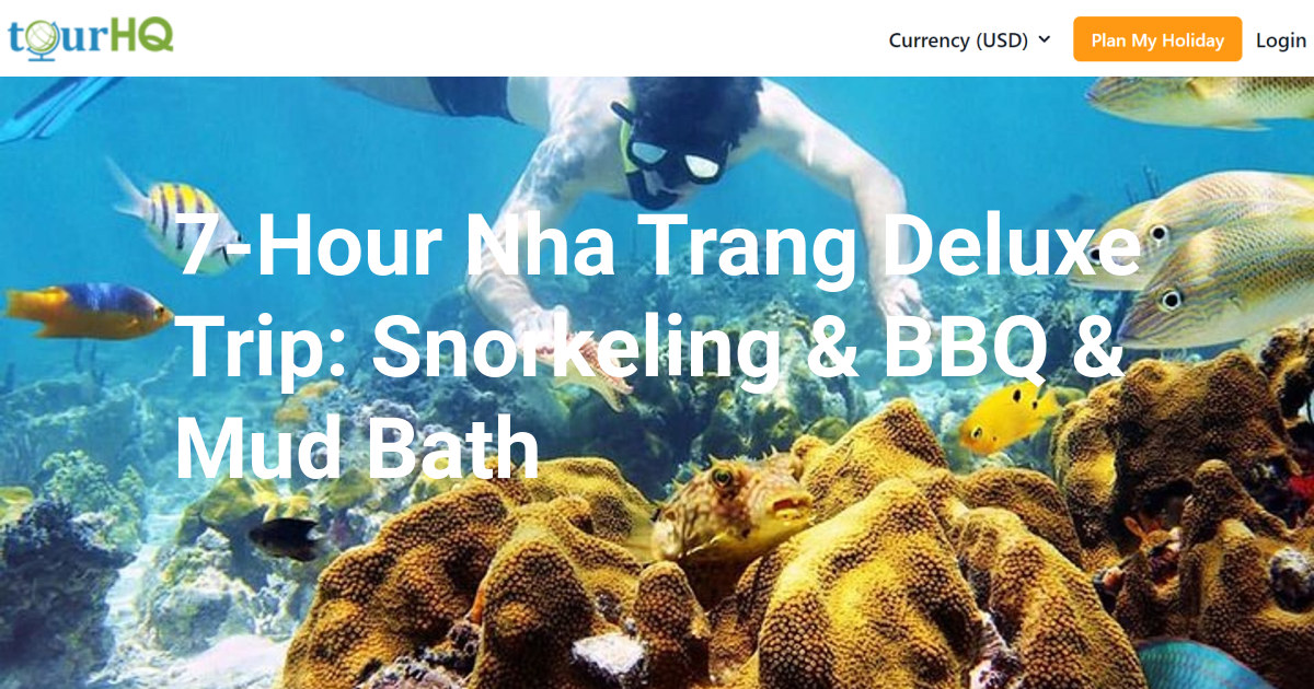 7-Hour Nha Trang Deluxe Trip: Snorkeling & BBQ & Mud Bath